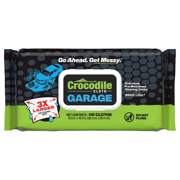 Crocodile Cloth Garage Cleaning Cloths, 15 x 10 in Same-Day Delivery ...