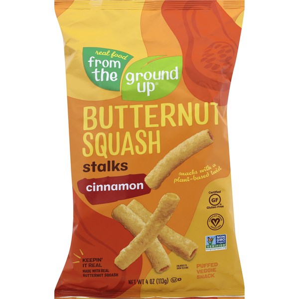 From the Ground Up Butternut Squash Stalks, Cinnamon (4 oz) - Instacart