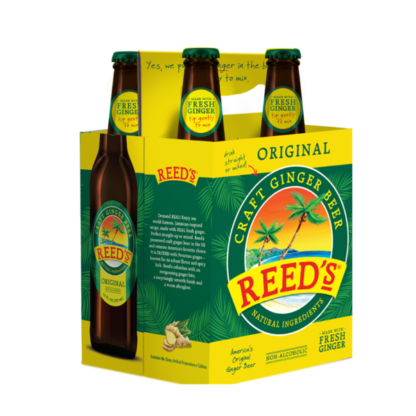 Reed's, Inc. Original Ginger Beer Non Alcoholic Same-Day Delivery or ...