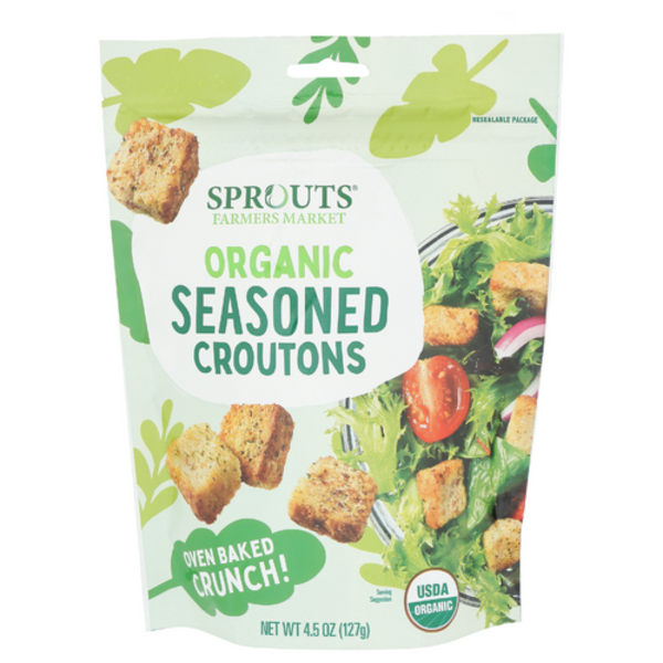 Sprouts Farmers Market Sprouts Croutons-Seasoned-Organic Same-Day ...