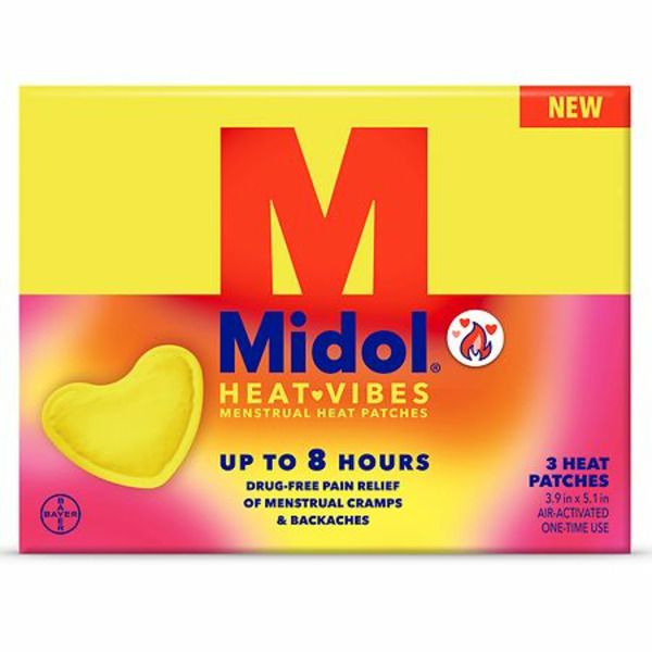 Walgreens Midol Menstrual Heat Patches, Heat-Vibes Same-Day Delivery ...