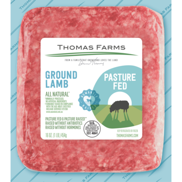 Thomas Farms Ground Lamb, Grass Fed Same-Day Delivery or Pickup ...