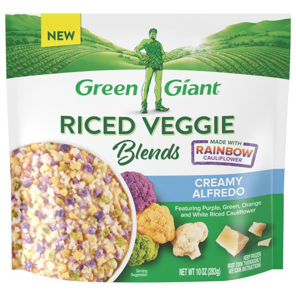 Publix Green Giant Frozen Vegetables Riced Blends, Cauliflower Alfredo ...