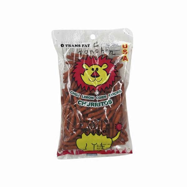 El Super Leon Chili Lemon Corn Sticks Churritos Snacks (4 oz) - Instacart