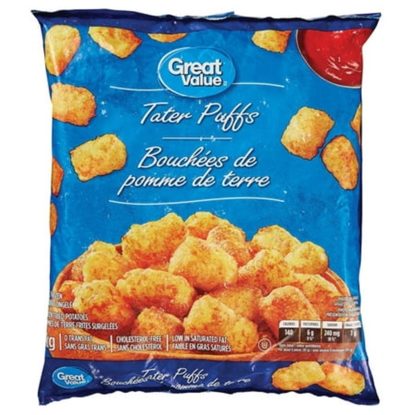 Walmart Great Value Tater Seasoned Shredded Potatoe Puffs Same-Day ...