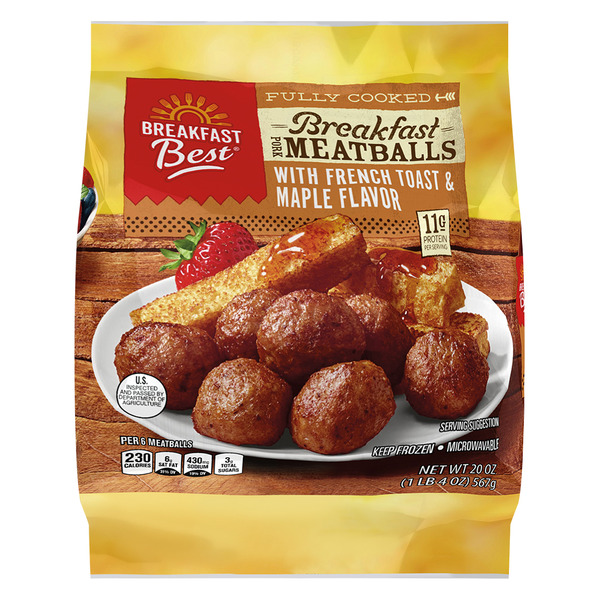 ALDI Breakfast Best French Toast Breakfast Meatballs Same-Day Delivery ...