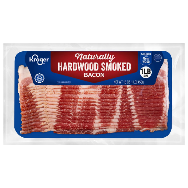 Kroger Kroger Bacon, Sliced, Hardwood Smoked Same-Day Delivery or ...