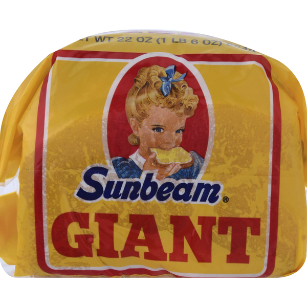 Sunbeam Enriched Bread, Giant (22 oz) - Instacart