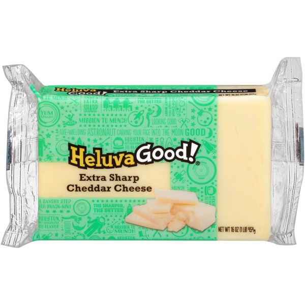 Heluva Good! White Extra Sharp Cheddar Cheese (1 lb) - Instacart