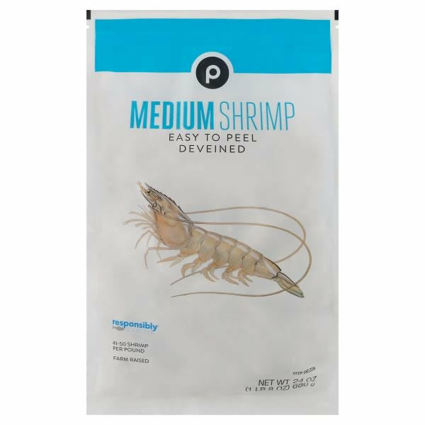 Publix Shrimp, Deveined, Medium Same-Day Delivery or Pickup | Publix