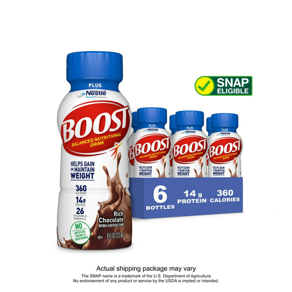 Kroger BOOST Nutritional Drink, Complete, Rich Chocolate Same-Day ...