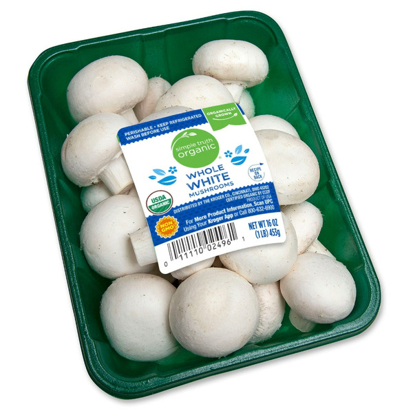 Kroger Simple Truth Organic Whole White Mushrooms Same-Day Delivery or ...