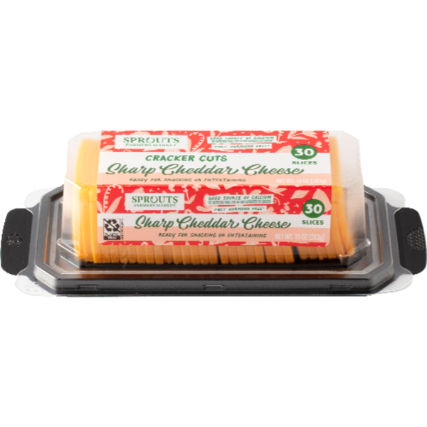 Sprouts Cracker Cuts Sharp Cheddar Cheese Same-Day Delivery or Pickup ...