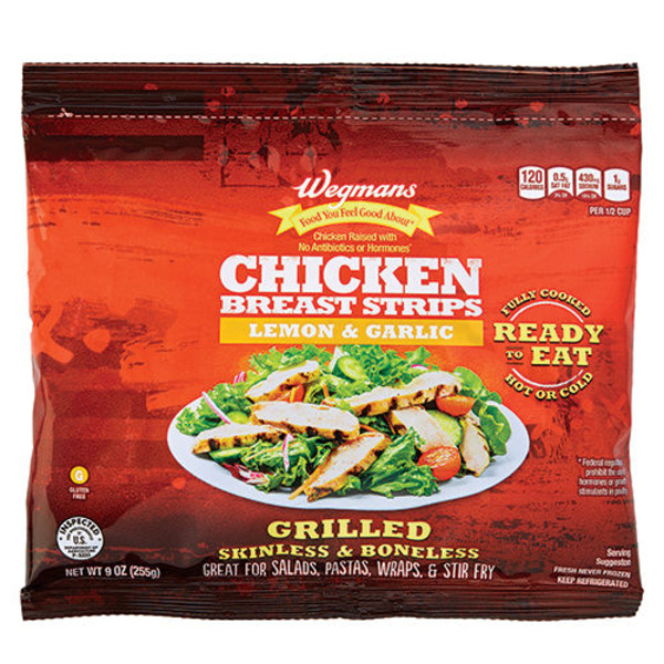 Wegmans Wegmans Food You Feel Good About Grilled Chicken Breast Strips ...