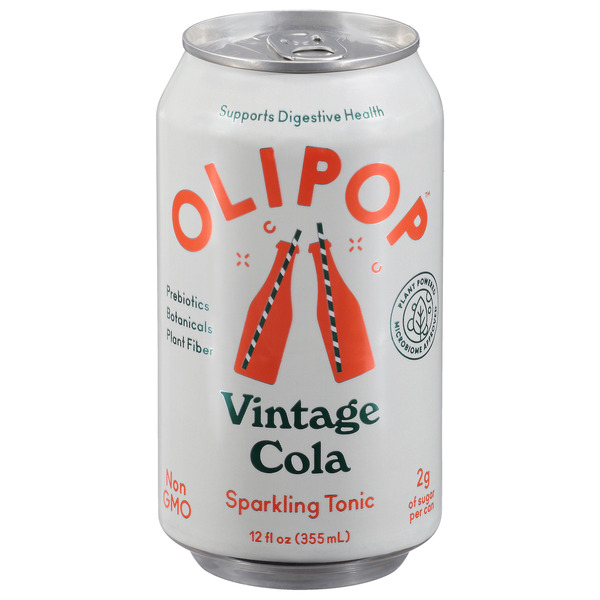 Publix OLIPOP Prebiotic Soda, Vintage Cola Same-Day Delivery or Pickup | Instacart