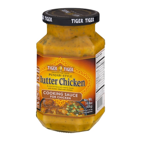 Tiger Tiger Punjabi Style Butter Chicken Cooking Sauce For Chicken from ...