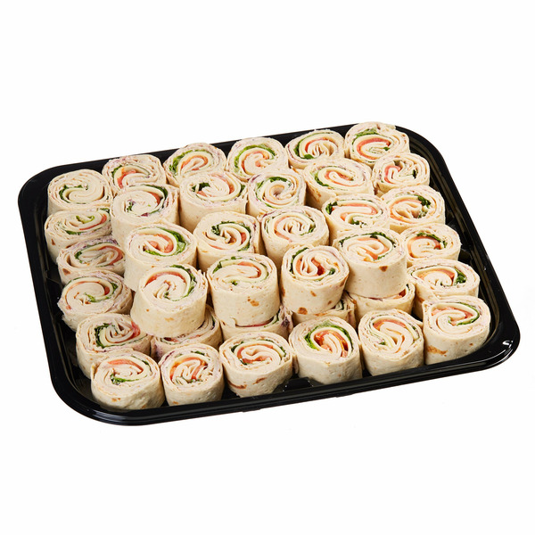 Kirkland Signature Roasted Chicken & Swiss Roller Platter, Serves 20 ...