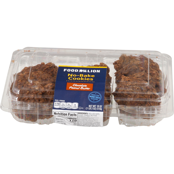 Food Lion Food Lion Cookies, Chocolate Peanut Butter, No-Bake Same-Day ...