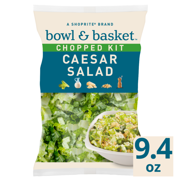ShopRite Bowl & Basket Chopped Caesar Salad Kit Same-Day Delivery ...