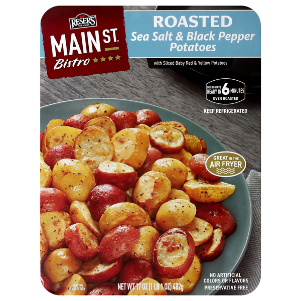 Reser’s Main St Bistro Potatoes, Sea Salt & Black Pepper, Roasted Same ...