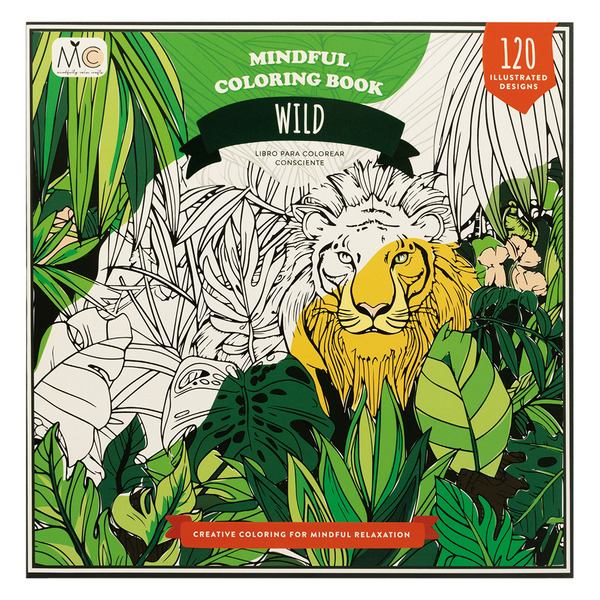 Mindful Craft The Wild Coloring Book Same-Day Delivery or Pickup | ALDI