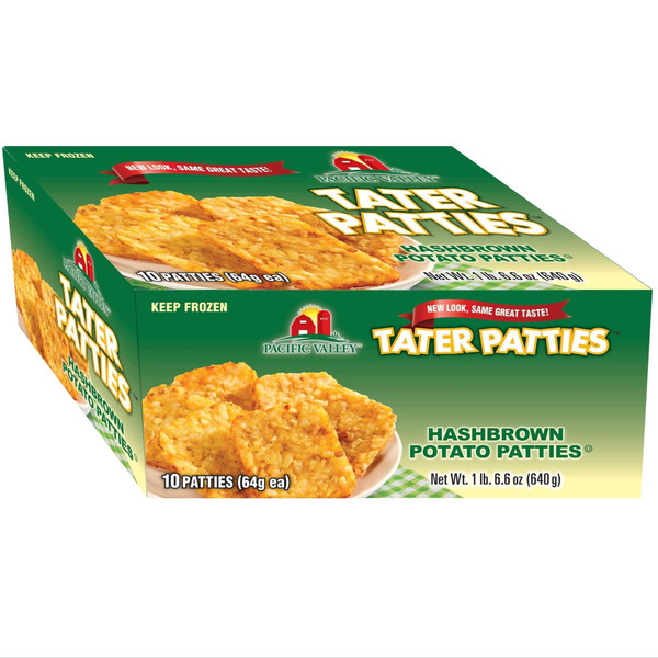 Publix Pacific Valley Foods Hash Brown Tater Patties Same-Day Delivery or Pickup | Instacart