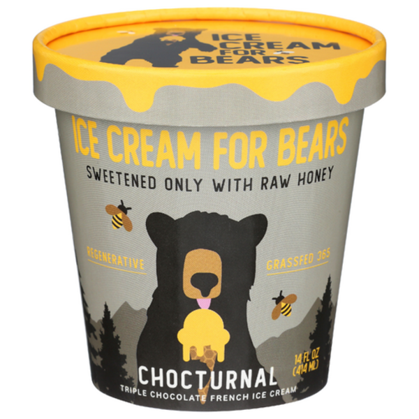 Ice Cream For Bears Chocturnal, Triple Chocolate Ice Cream Same-Day ...