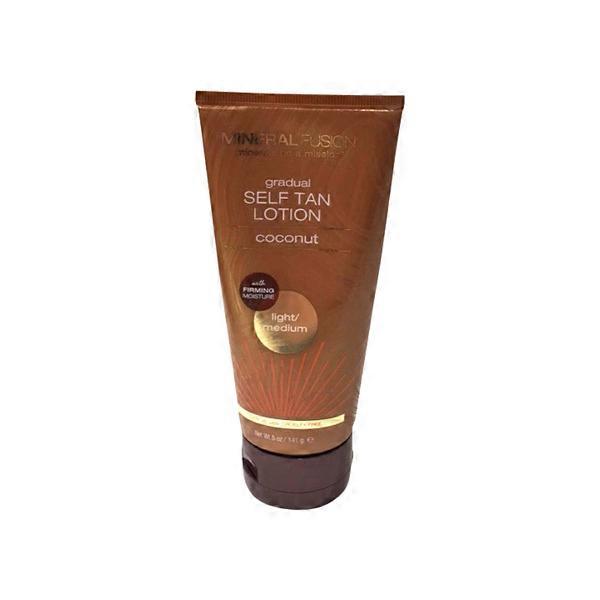 Mineral Fusion Light Medium Gradual Self Tan Lotion (5 oz) - Instacart