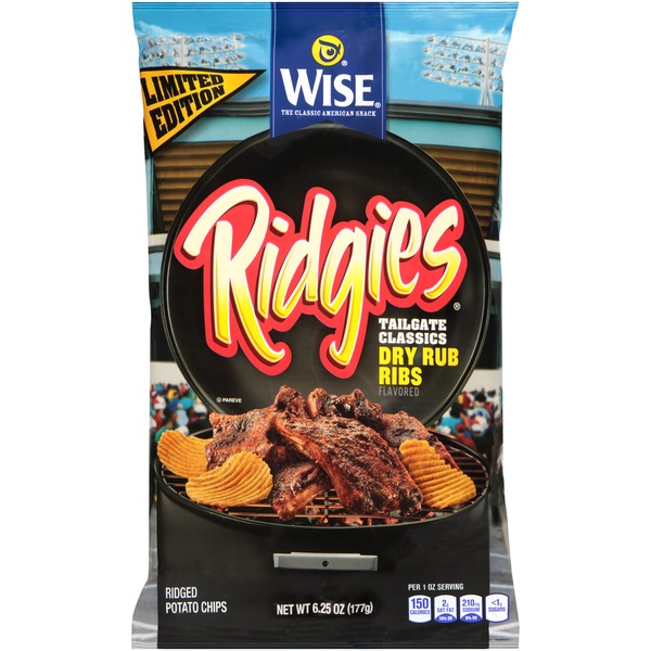 Wise Tailgate Classics Dry Rub Ribs Flavored Wise Ridgies Tailgate ...