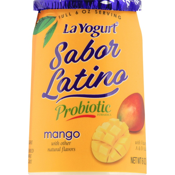 ShopRite La Yogurt Yogurt, Lowfat, Mango, Blended Same-Day Delivery ...