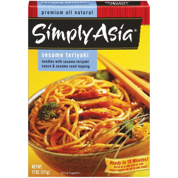 Simply Asia Sesame Teriyaki Noodles (11 oz) - Instacart