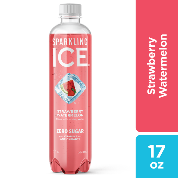 Sparkling Ice® Sparkling Water, Zero Sugar, Strawberry Watermelon Same ...