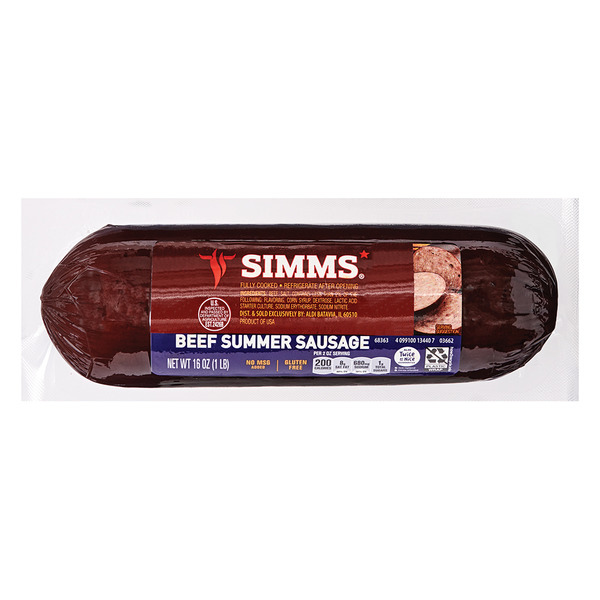 Simms Beef Summer Sausage Same-Day Delivery or Pickup | ALDI
