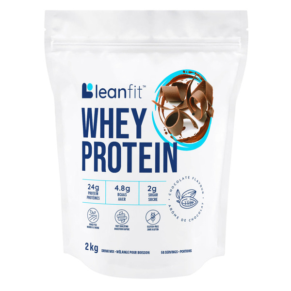 Leanfit Chocolate Flavour Whey Protein Powder Same-Day Delivery | Costco