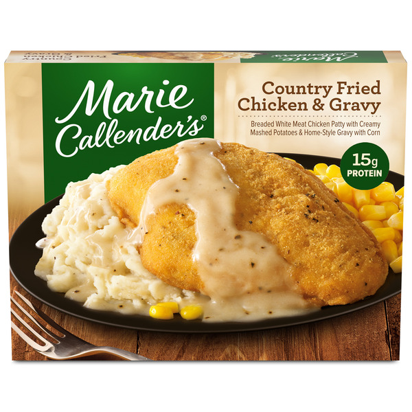 Kroger Marie Callender's Country Fried Chicken & Gravy Frozen Meal Same ...