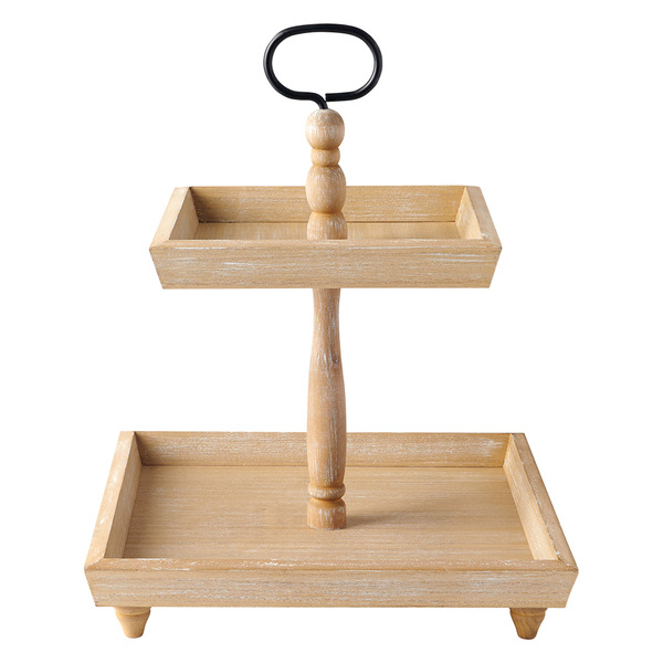 Kirkton House Two Tiered Tray - White Same-Day Delivery or Pickup | ALDI