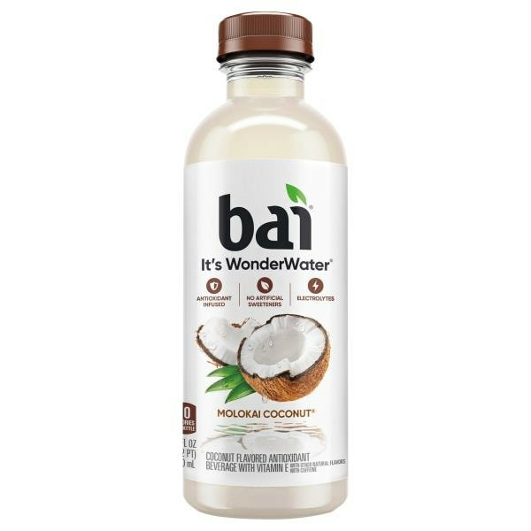 Publix Bai Cocofusions Molokai Coconut, Antioxidant Infused Beverage ...