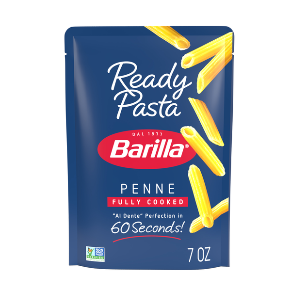 Barilla Ready Pasta, Fully Cooked Penne Pasta, Non-GMO & Kosher Same ...