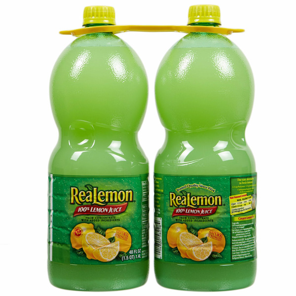 ReaLemon, Lemon Juice, 48 fl oz, 2-count Same-Day Delivery | Costco