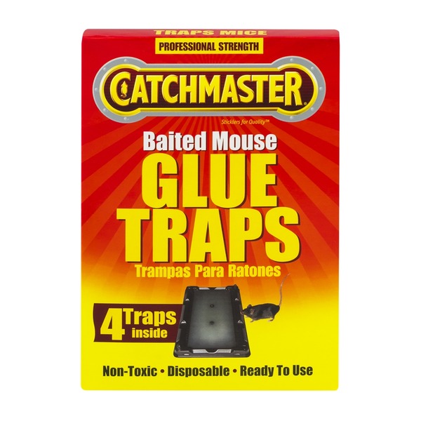 Catchmaster Baited Mouse Glue Traps - 4 CT (1 ct) - Instacart