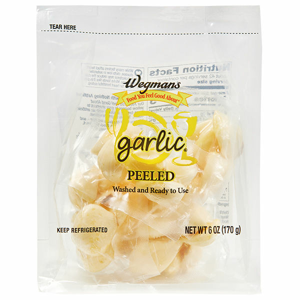 Wegmans Wegmans Food You Feel Good About Garlic, Cleaned and Cut ...