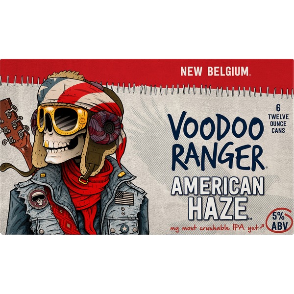 VooDoo Ranger Beer, IPA, American Haze (12 fl oz) - Instacart
