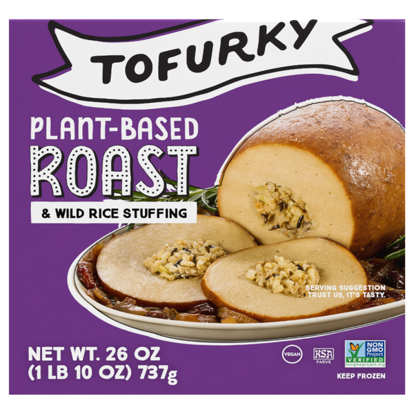 Tofurky Plant-Based Roast & Wild Rice Stuffing Same-Day Delivery or ...