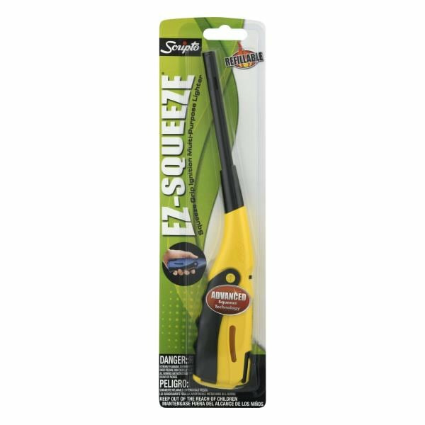 Scripto Lighter, EZ-Squeeze, Refillable, Multi-Purpose Same-Day ...