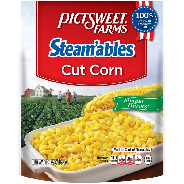Pictsweet Farms Steamables Farm Simple Harvest Cut Corn (10 oz) - Instacart