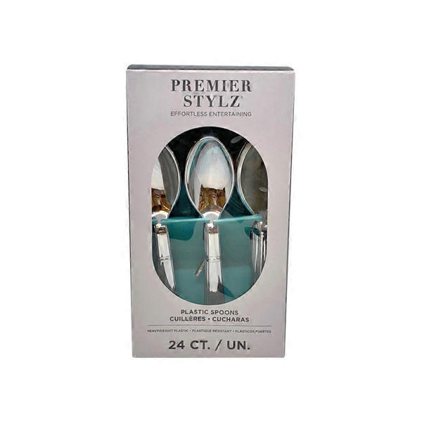 Publix Premium Stylz Silver Plastic Spoons Same-Day Delivery or Pickup ...