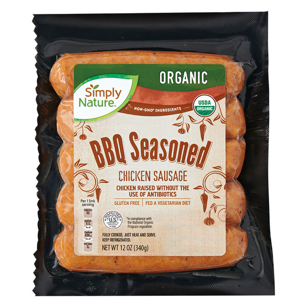 Simply Nature Organic Barbeque Chicken Sausage Same-Day Delivery or ...