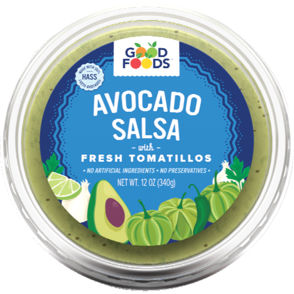 Sprouts Farmers Market Good Foods Avocado Salsa with Fresh Tomatillos ...