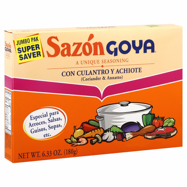 Goya - Jumbo Sazon - 6.33 oz Box Delivery or Pickup | Restaurant Depot