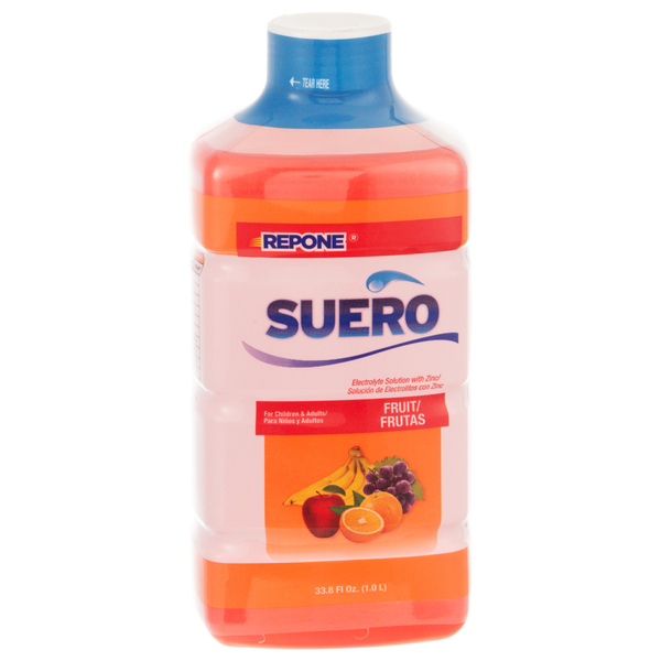 Repone Suero Electrolyte Solution, with Zinc, Fruit Same-Day Delivery ...
